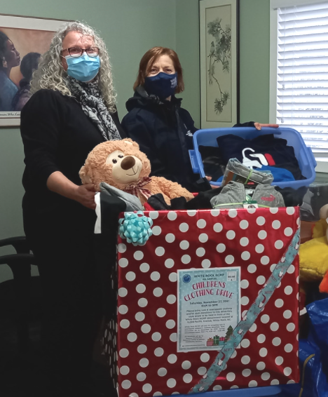 White Rock RCMP clothing drive benefits SOURCES – Sources Foundation
